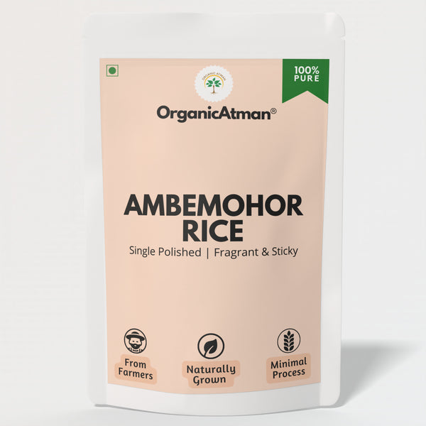 Ambemohor Rice (Single-Polished) – Organic Atman - Your Farm to Home ...